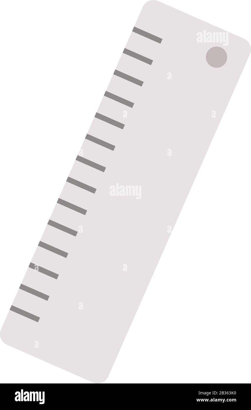 ruler icon illustrated in vector on white background Stock Vector Image ...