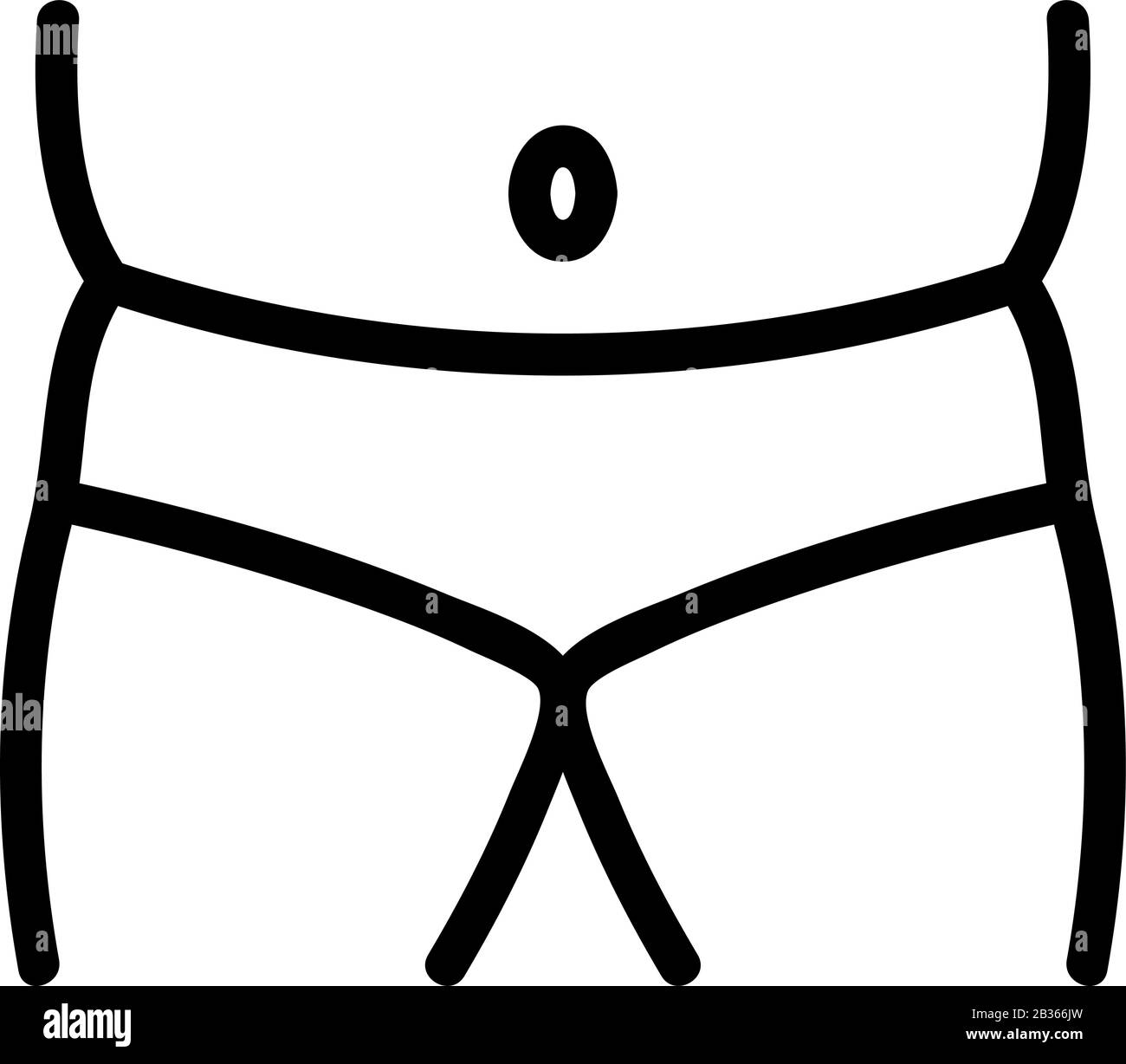 thick body icon vector. Isolated contour symbol illustration Stock ... thick body icon vector. Isolated contour symbol illustration Stock ...