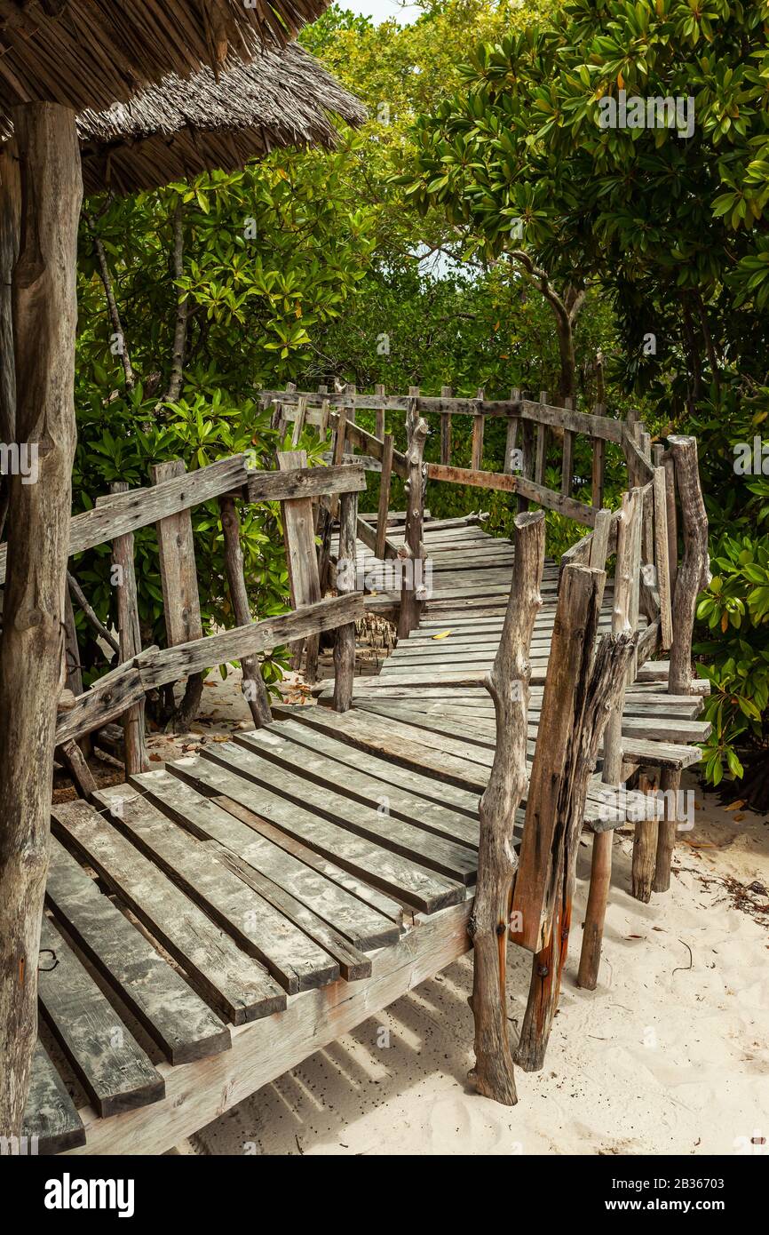Gazi Mangrove Boardwalk, Kenya Stock Photo - Alamy