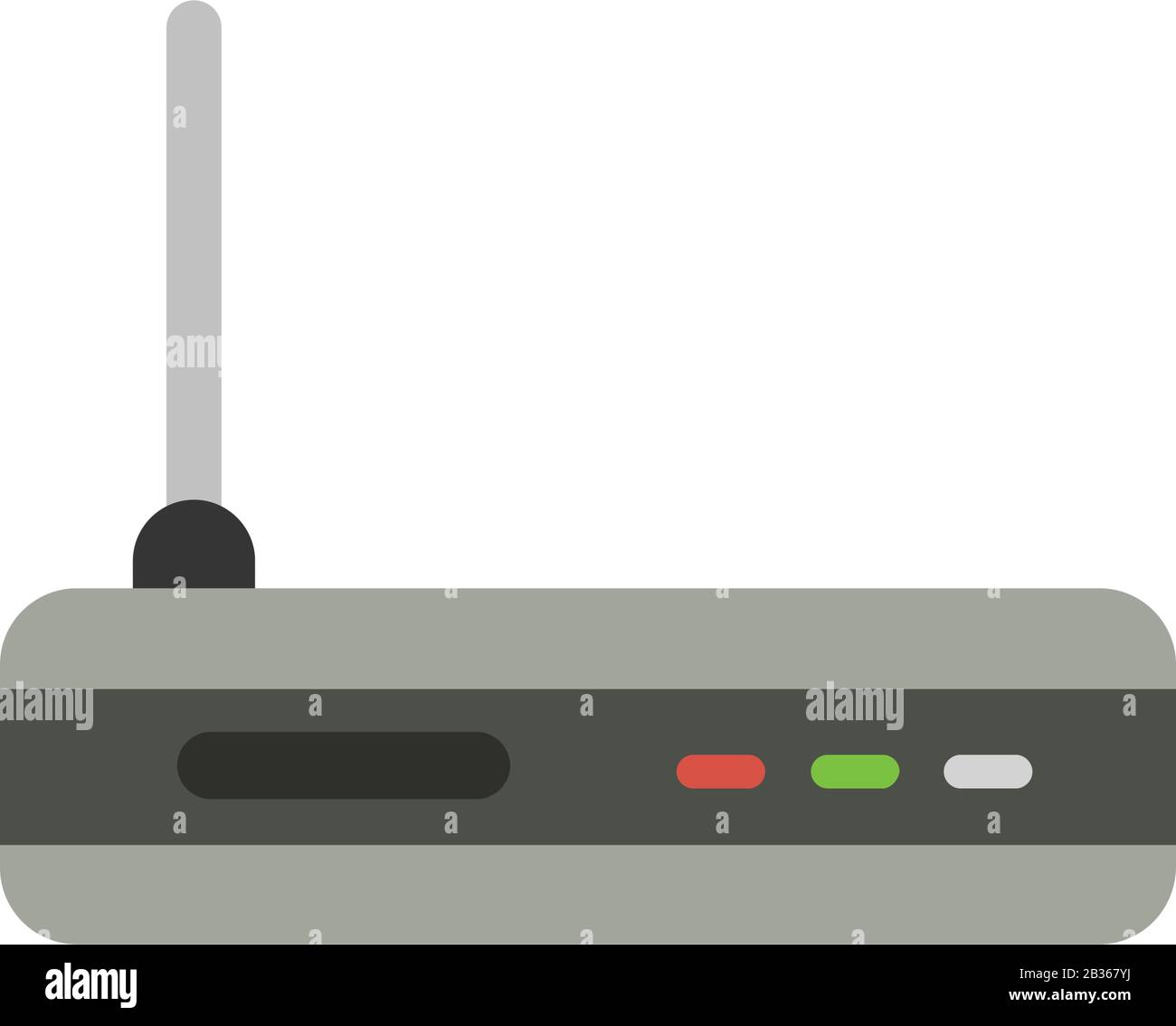 router icon illustrated in vector on white background Stock Vector ...