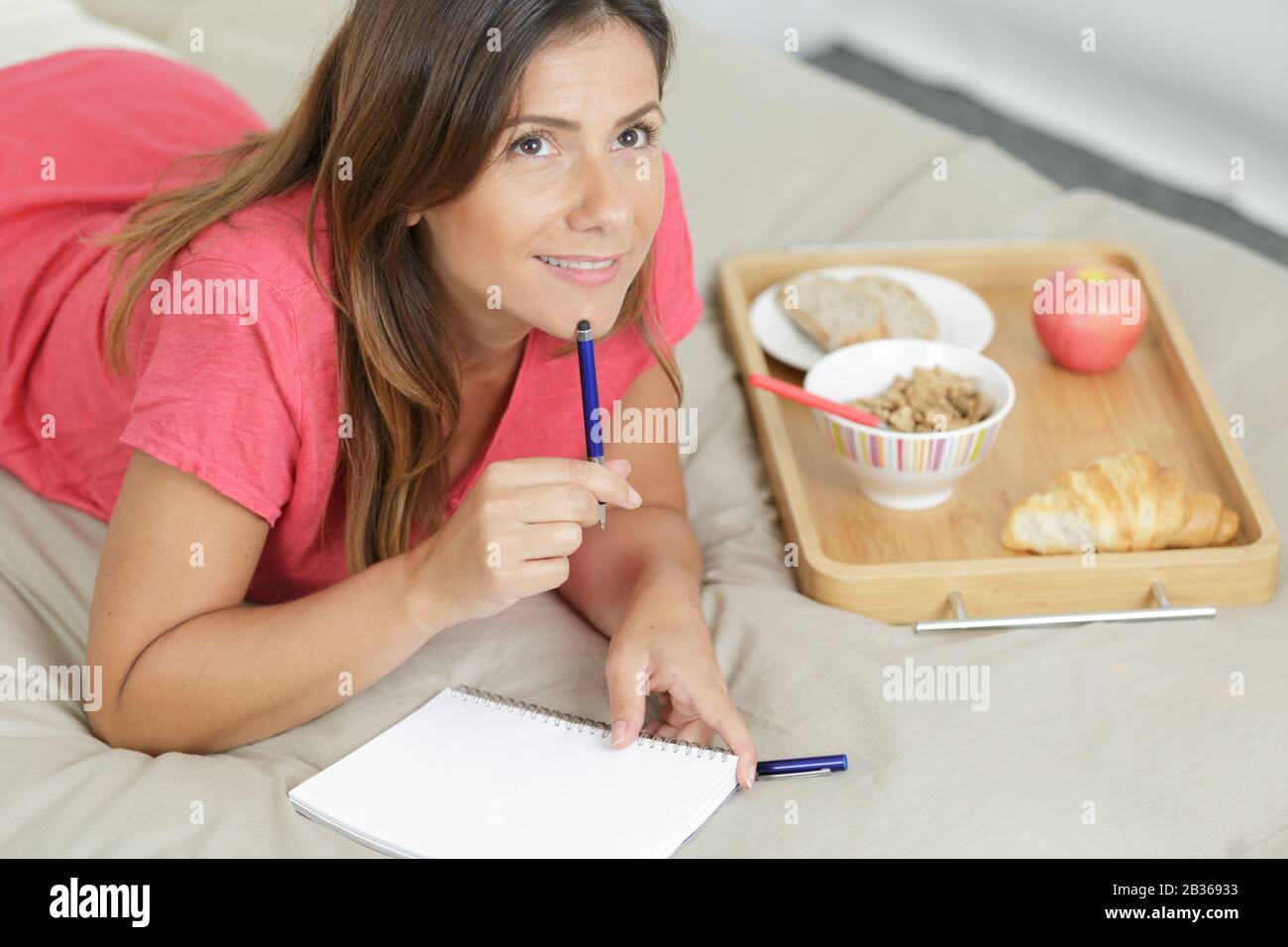 Diary on bed hi-res stock photography and images - Alamy