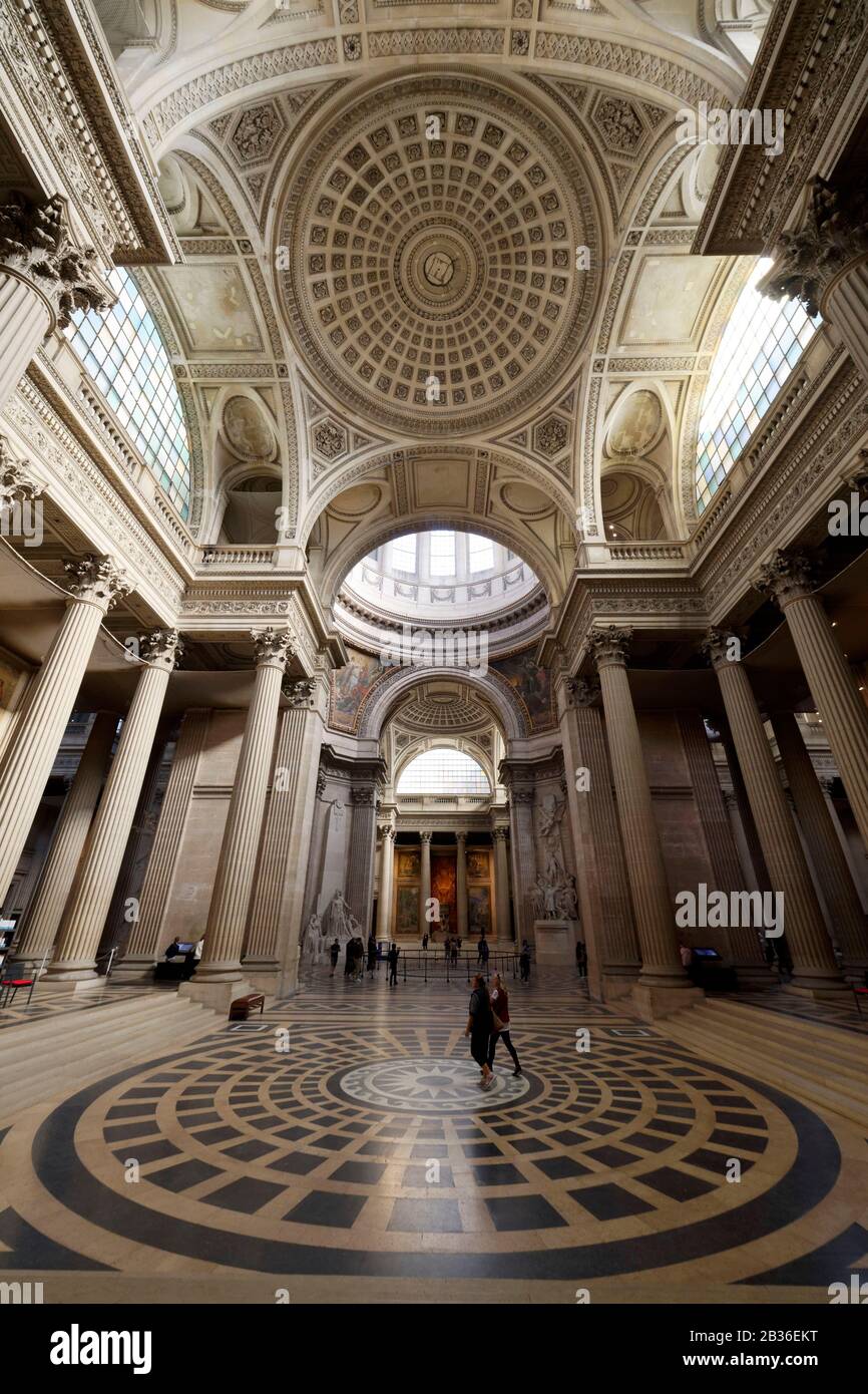 Mural pantheon paris hi-res stock photography and images - Alamy