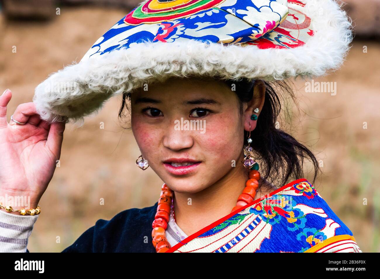 China, Qinghai, Tibet, Amdo, Darlak, Dari Stock Photo - Alamy