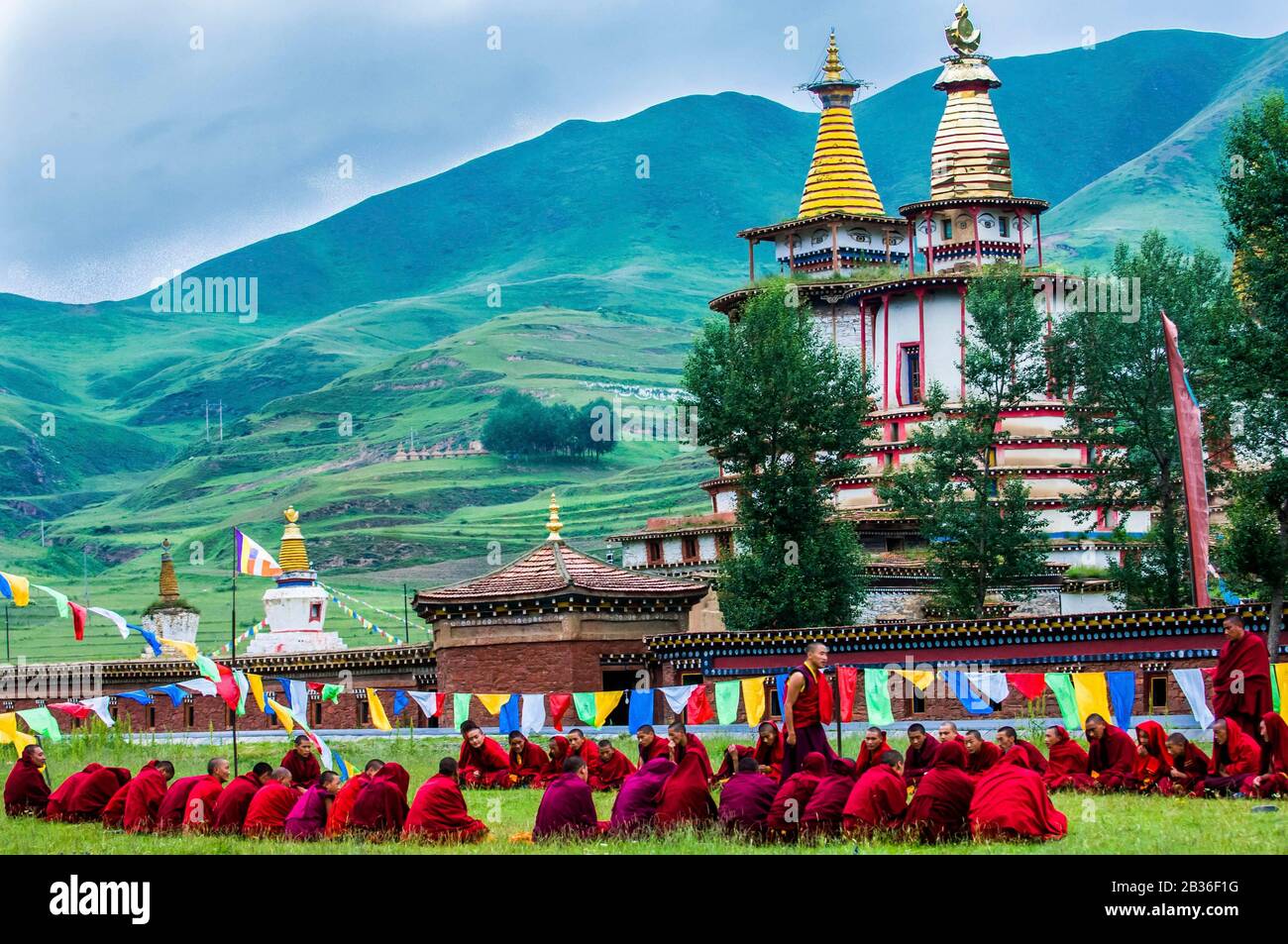 Gya monastery hi-res stock photography and images - Alamy