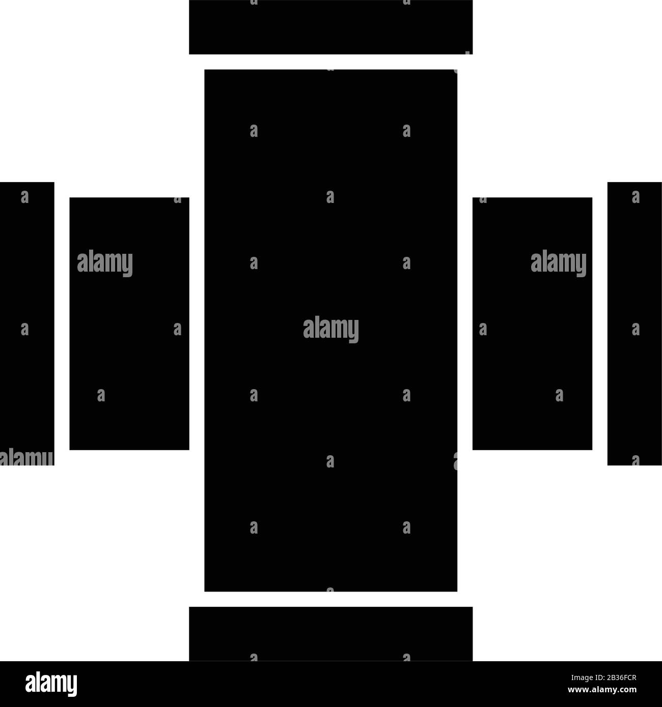 Oil pipes black icon, concept illustration, vector flat symbol, glyph ...