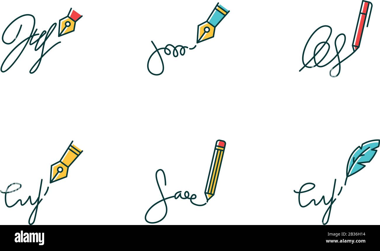 Autograph Clipart
