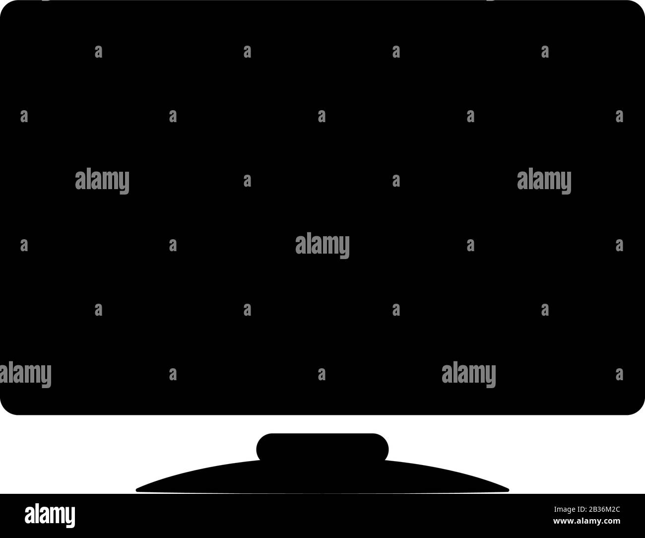 Monitor template Stock Vector Images - Alamy