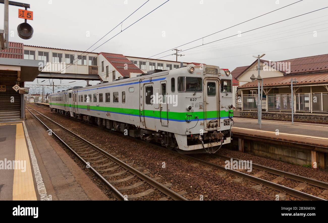 Japanese local train hi-res stock photography and images - Alamy