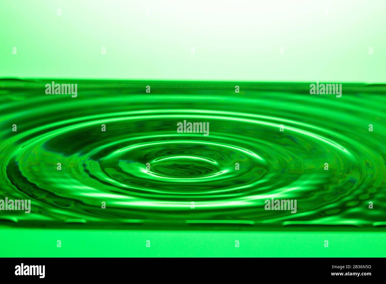 Concentric ripples in water Stock Photo - Alamy