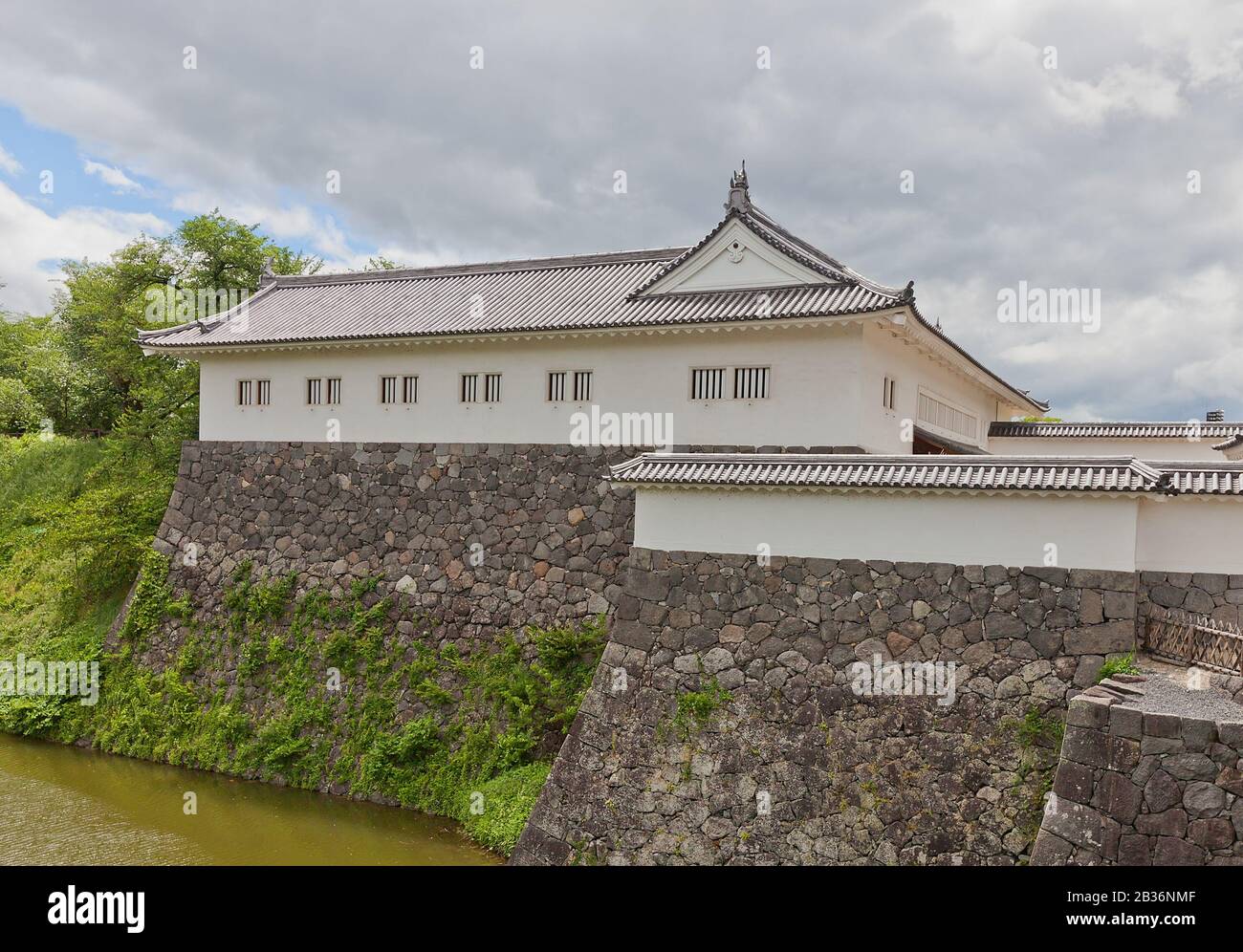 Reconstructed (1991) Inner Eastern Main Gate of Second Bailey of ...