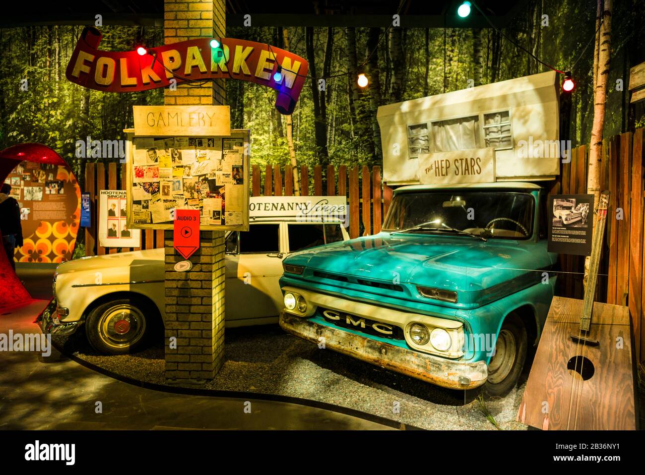 Sweden, Stockholm, Djurgarden, ABBA Museum, museum to the Swedish pop ...