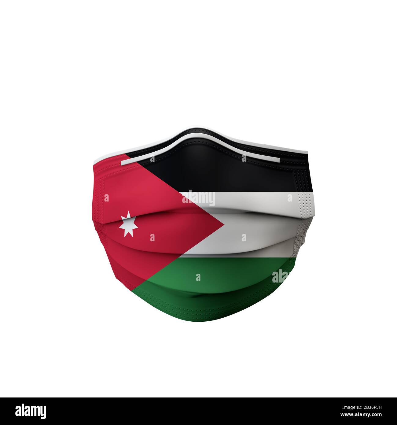 Jordan flag hi-res stock photography and images - Alamy