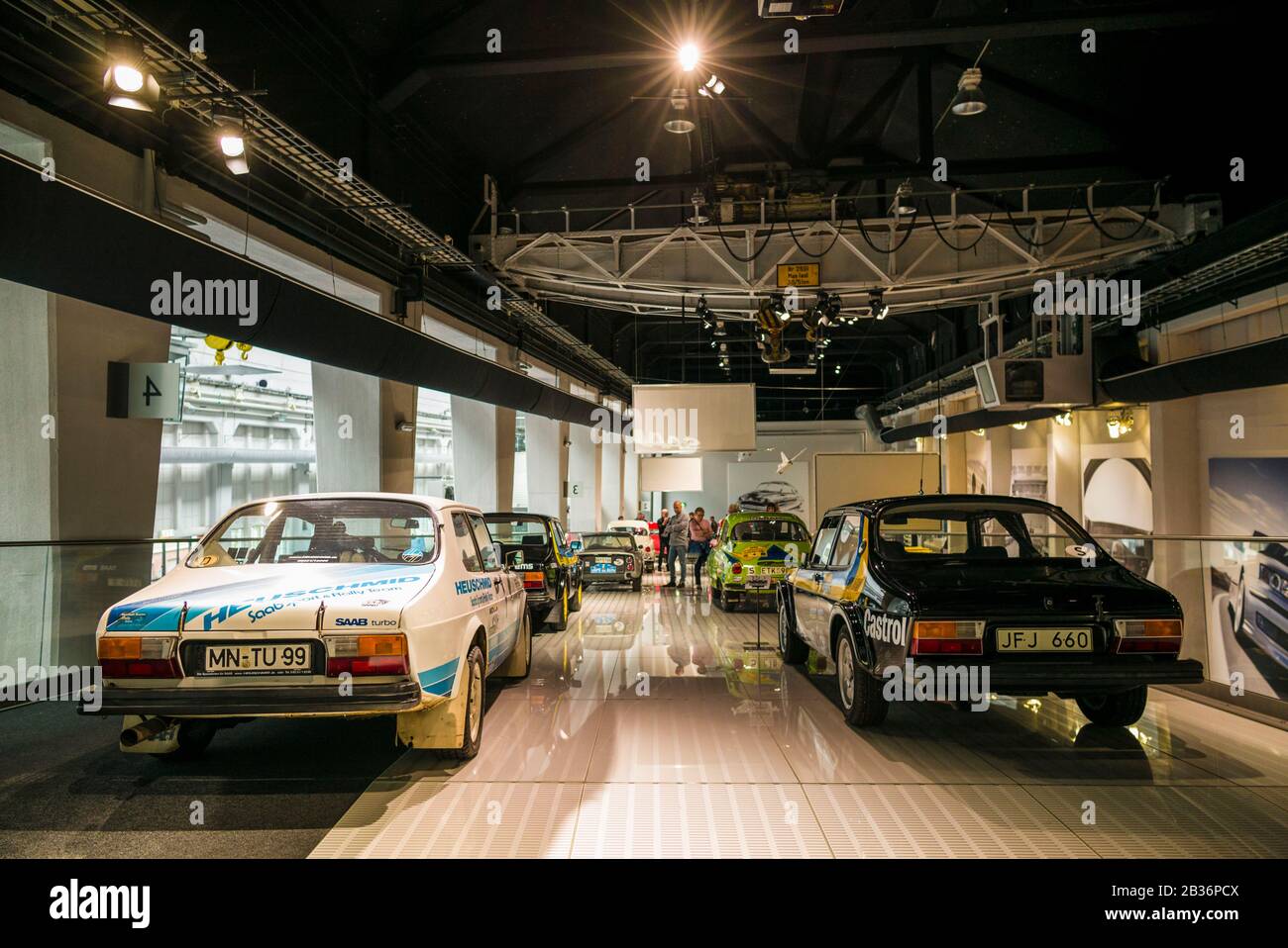Sweden, Vastragotland, Trollhattan, Saab Car Museum, gallery of SAAB ...