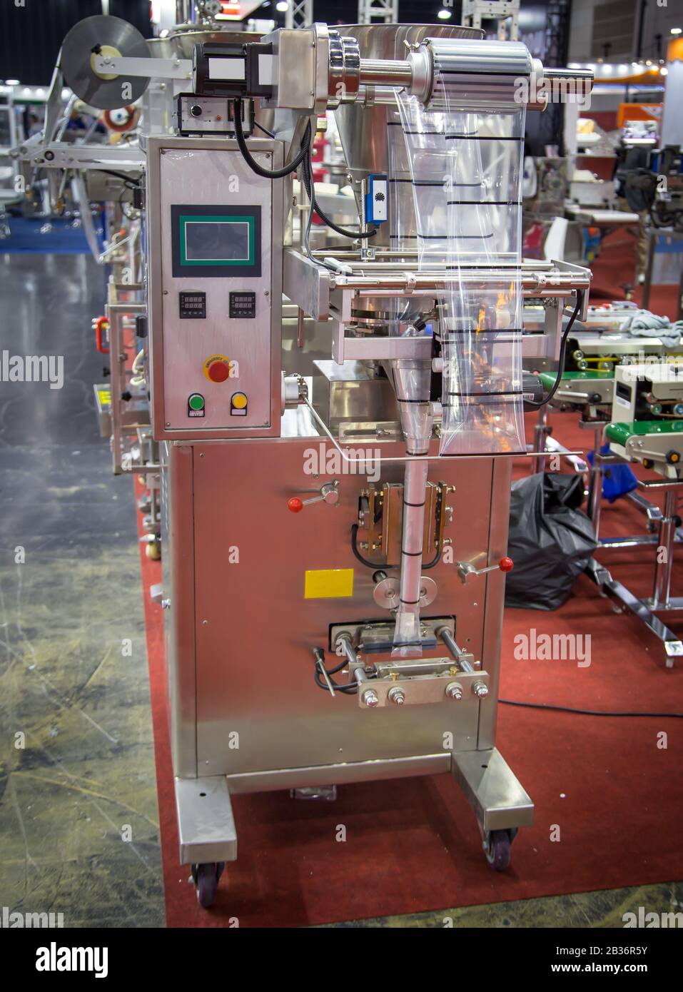 Automatic vertical food sealing and packing machine for food industry ...