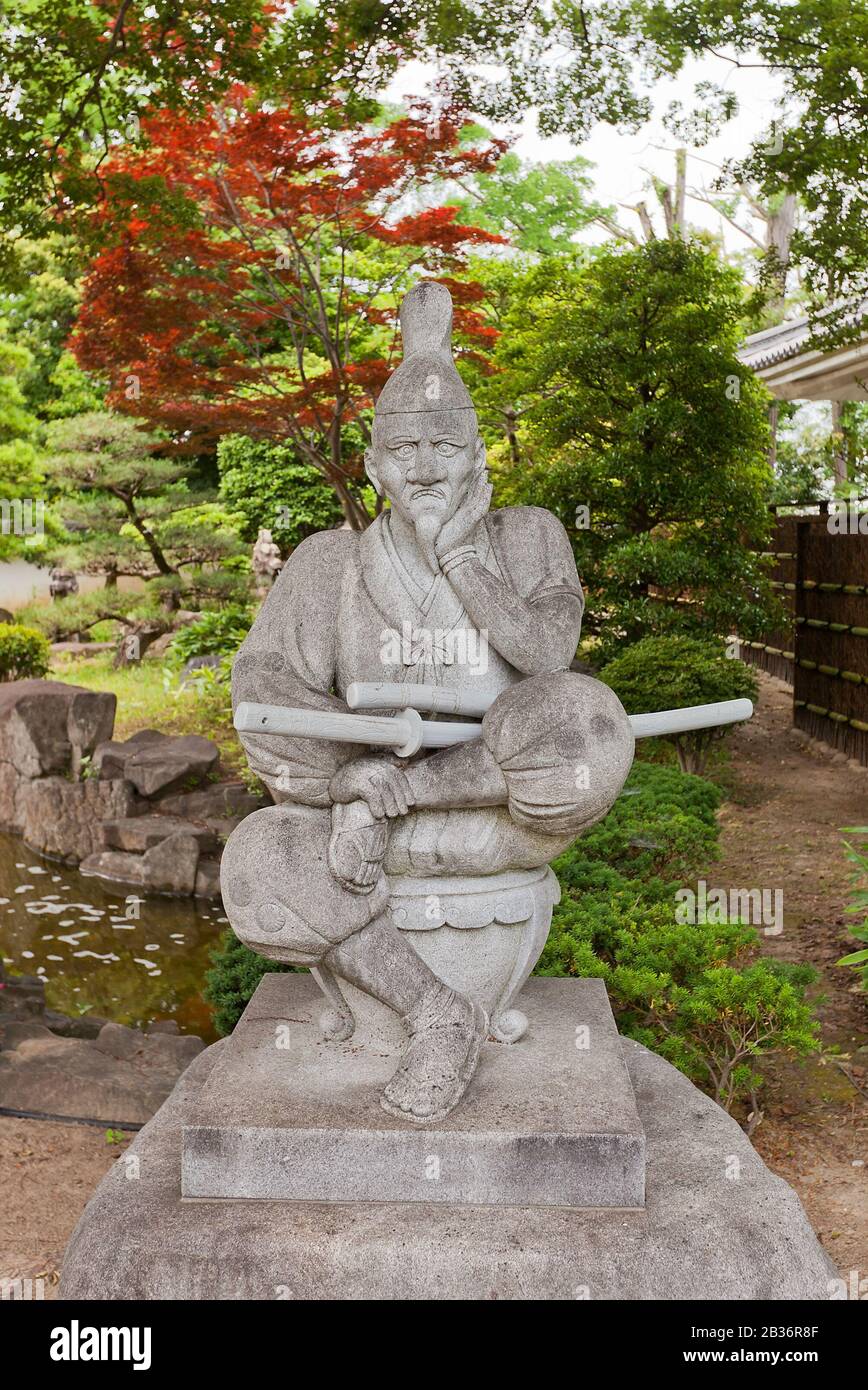 Statue Of Tokugawa Ieyasu In Okazaki Castle Japan Ieyasu 1543 1616