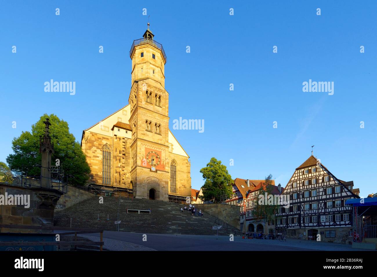 Market square with st michael church hi-res stock photography and ...