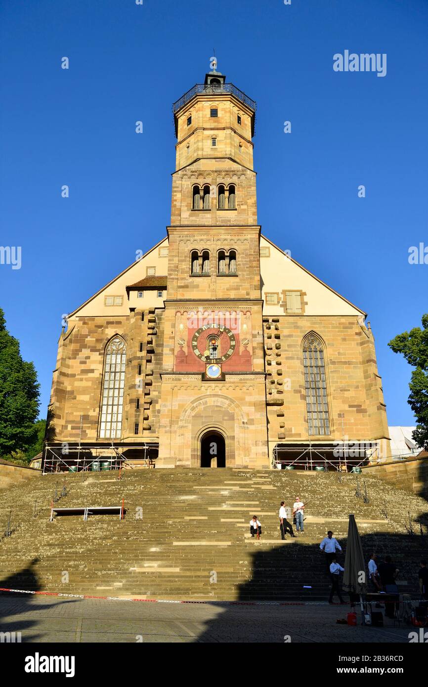 Germany, Bade Wurtemberg, Schwabisch Hall, the old historical city ...
