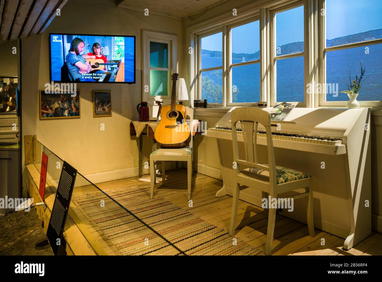 Sweden, Stockholm, Djurgarden, ABBA Museum, museum to the Swedish pop ...