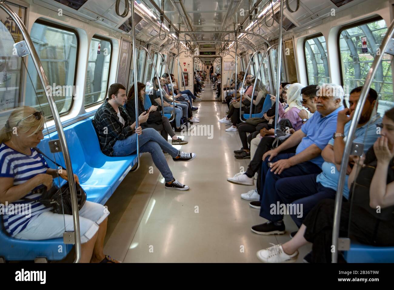 Turkey, Istanbul, the metro Stock Photo - Alamy