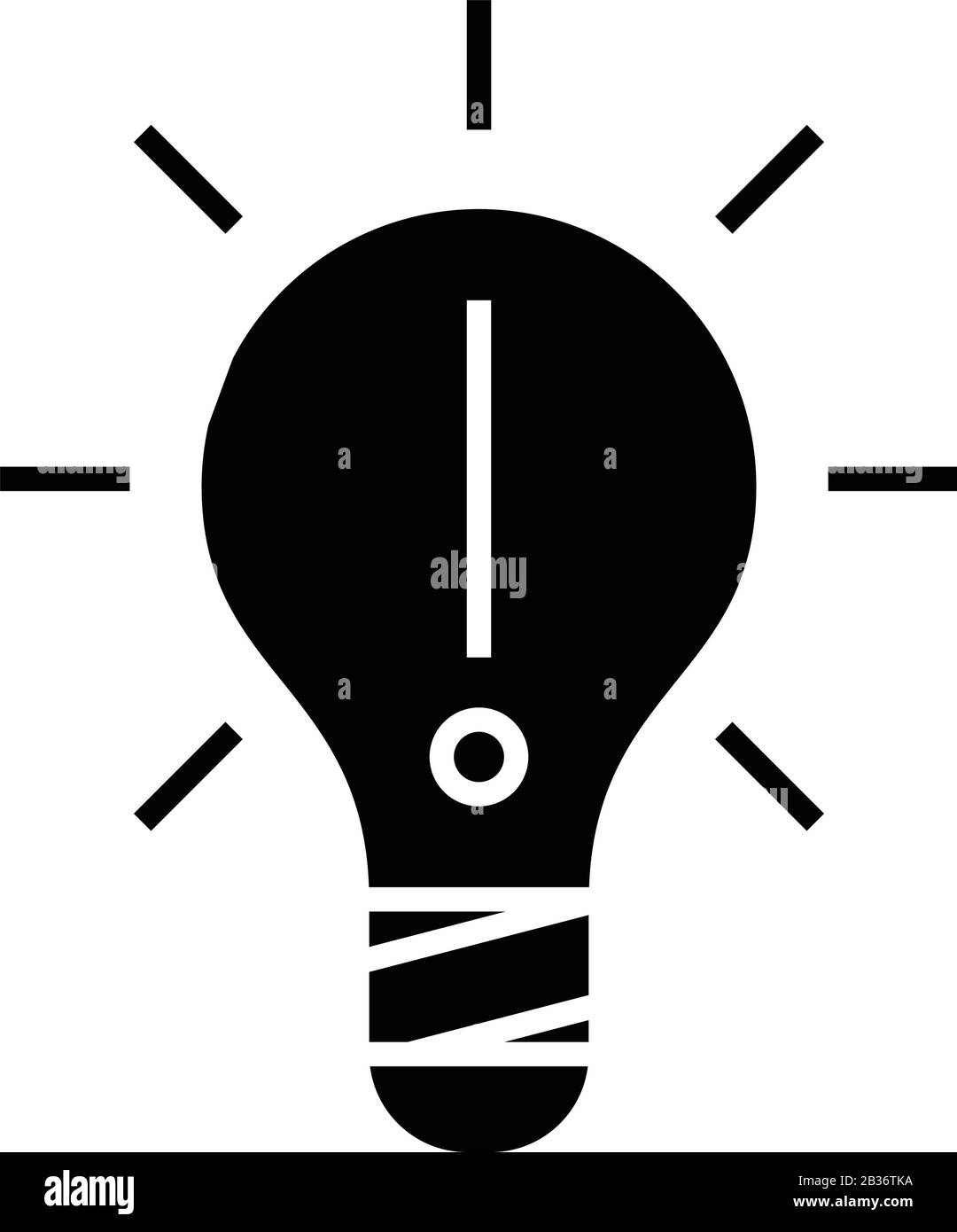 Product idea black icon, concept illustration, vector flat symbol ...