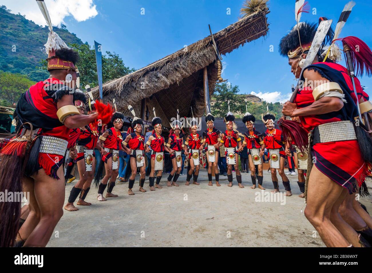 Naga warrior dance hi-res stock photography and images - Alamy