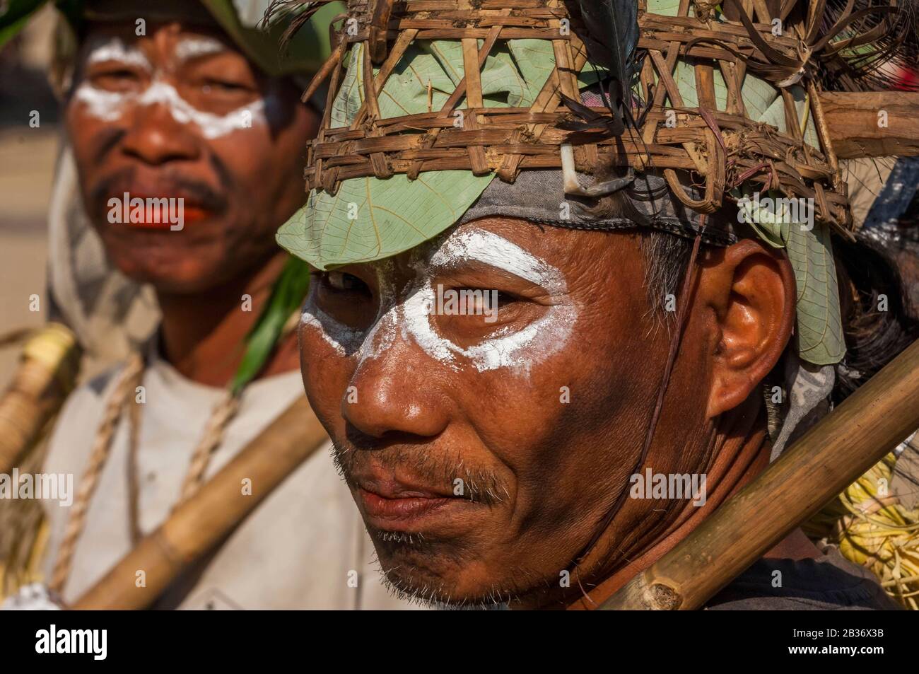 India, Arunachal Pradesh, Tirap district, Khonsa, Chalo Loku festival ...