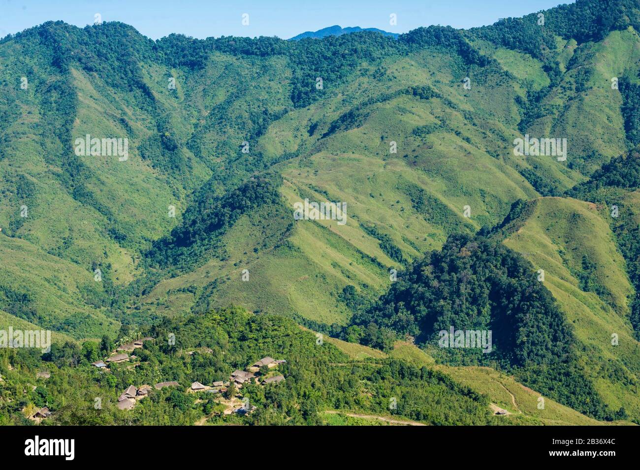 Longwa village hi-res stock photography and images - Alamy