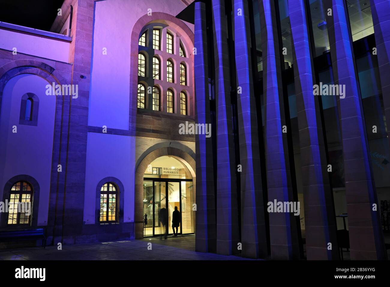 Humanist library selestat alsace france hi-res stock photography and ...