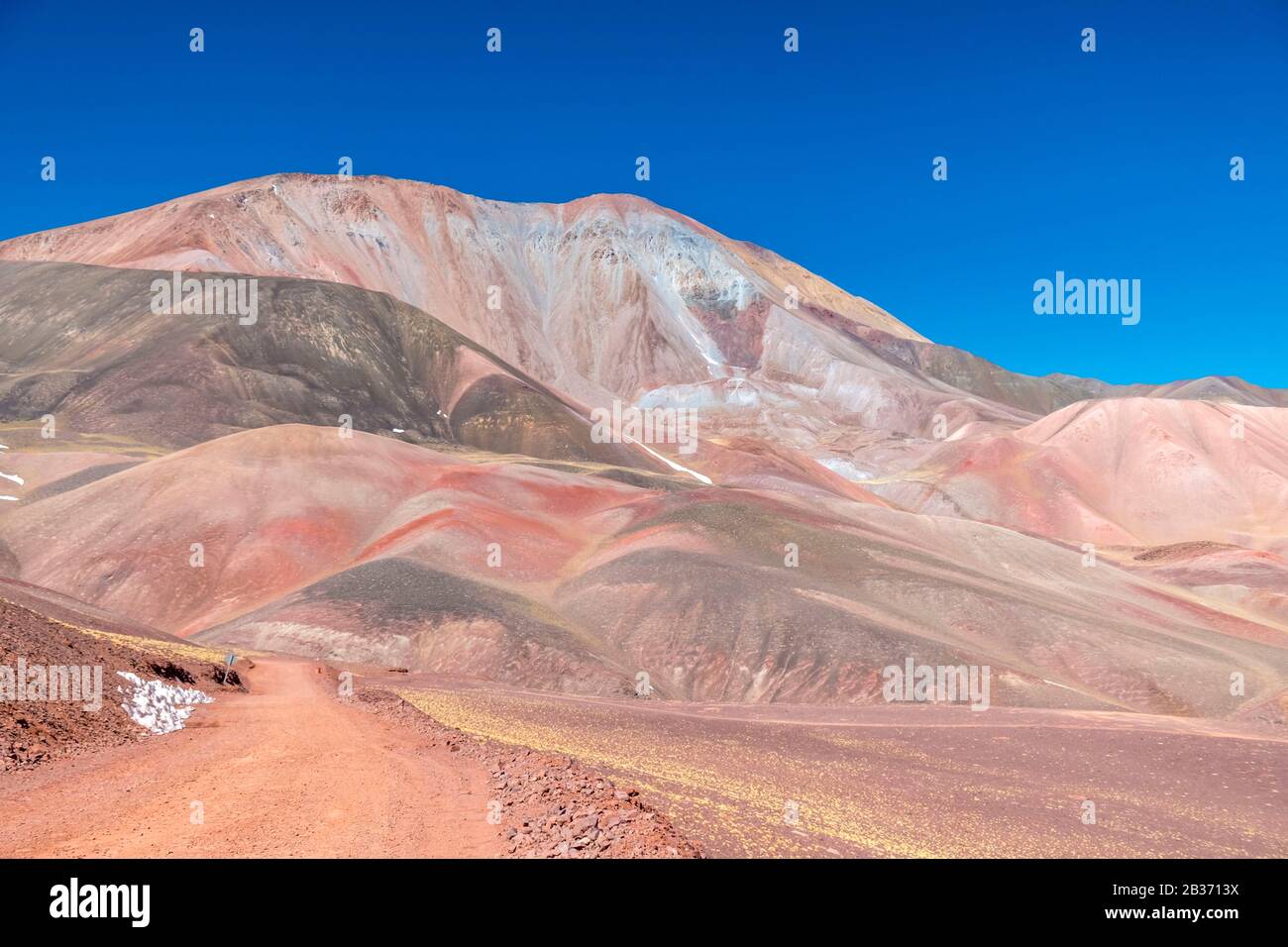 Argentina, La Rioja province, Laguna Brava Provincial Reserve, route 76 ...
