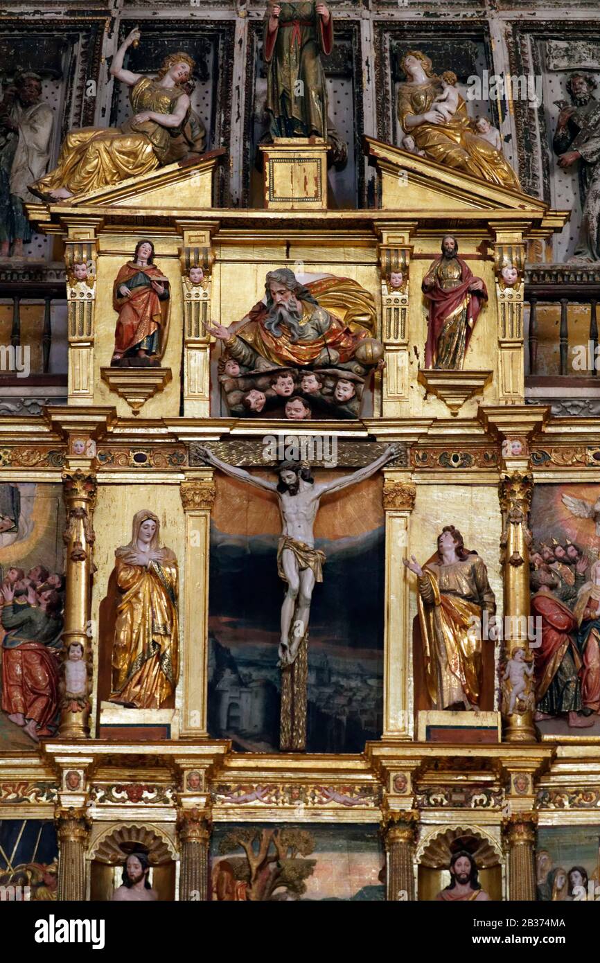 Retable of the crucifixion hi-res stock photography and images - Alamy
