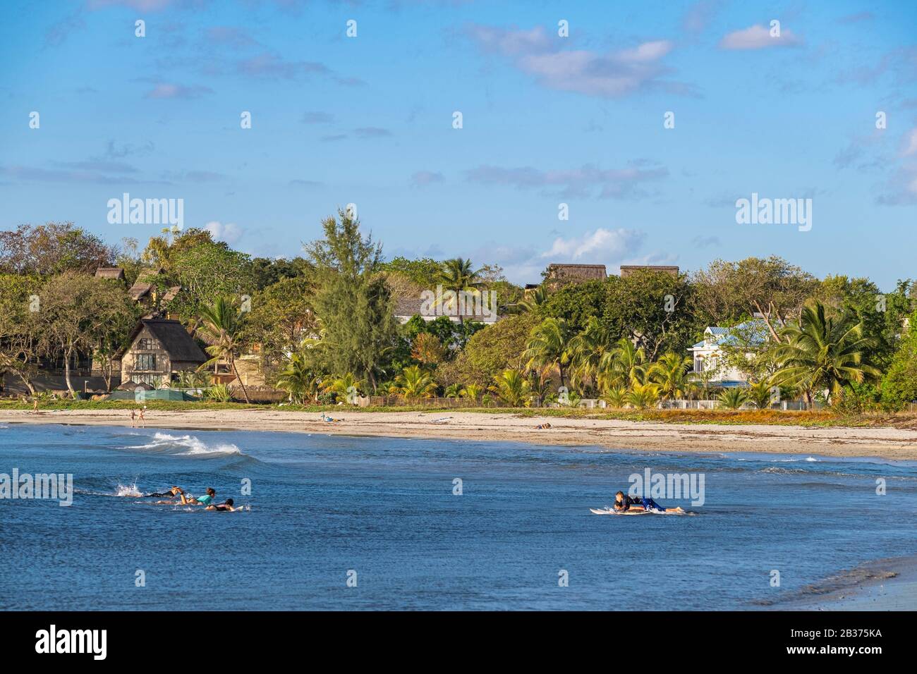 Mauritius, Riviere Noire district, Tamarin, Tamarin bay Stock Photo - Alamy