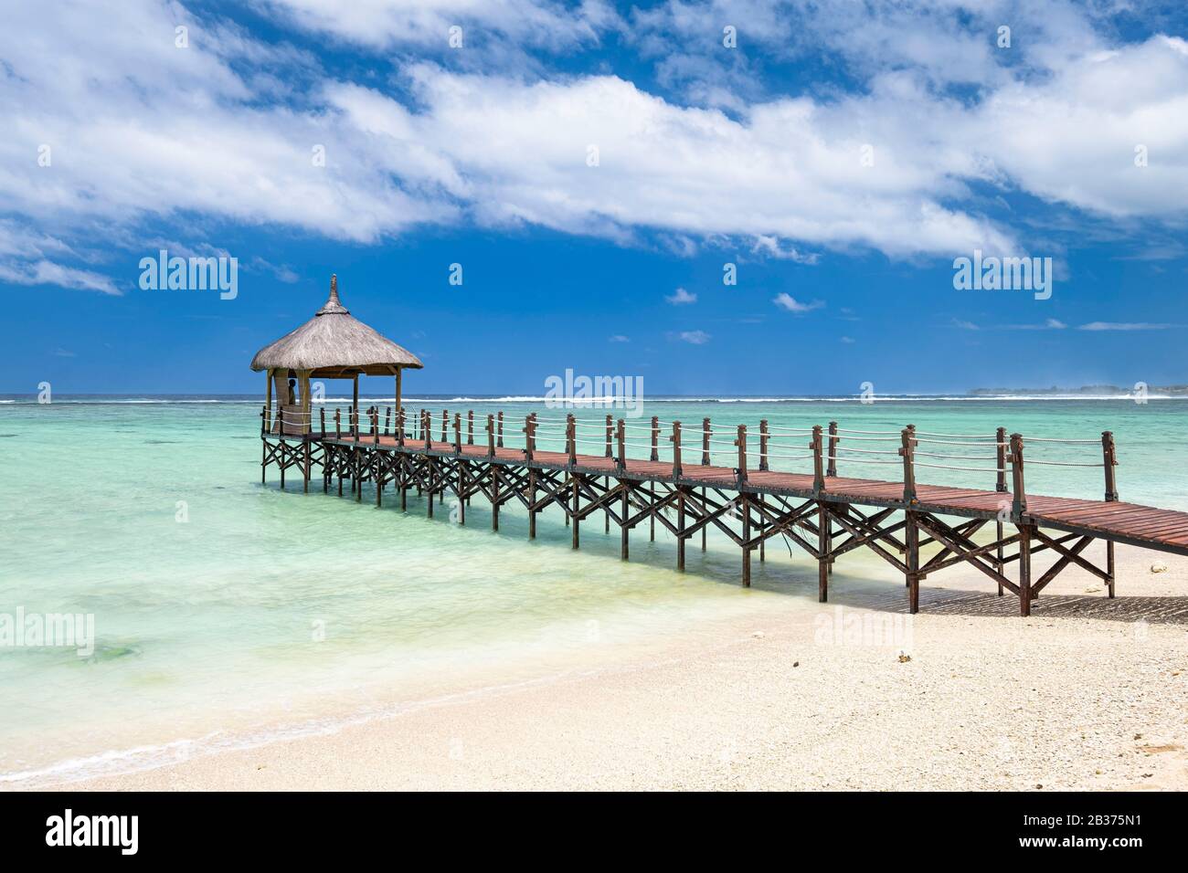 Mauritius, Savanne district, Saint-Felix beach Stock Photo - Alamy