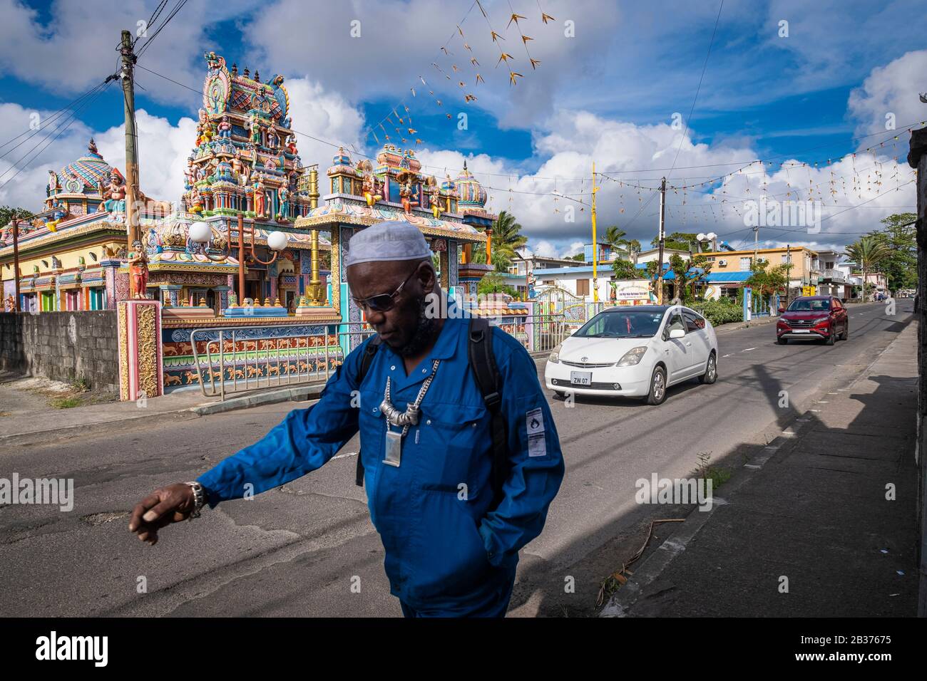 Mauritius, Flacq district, Bon Accueil, Arul Migu Maha Marriaman Thiru ...