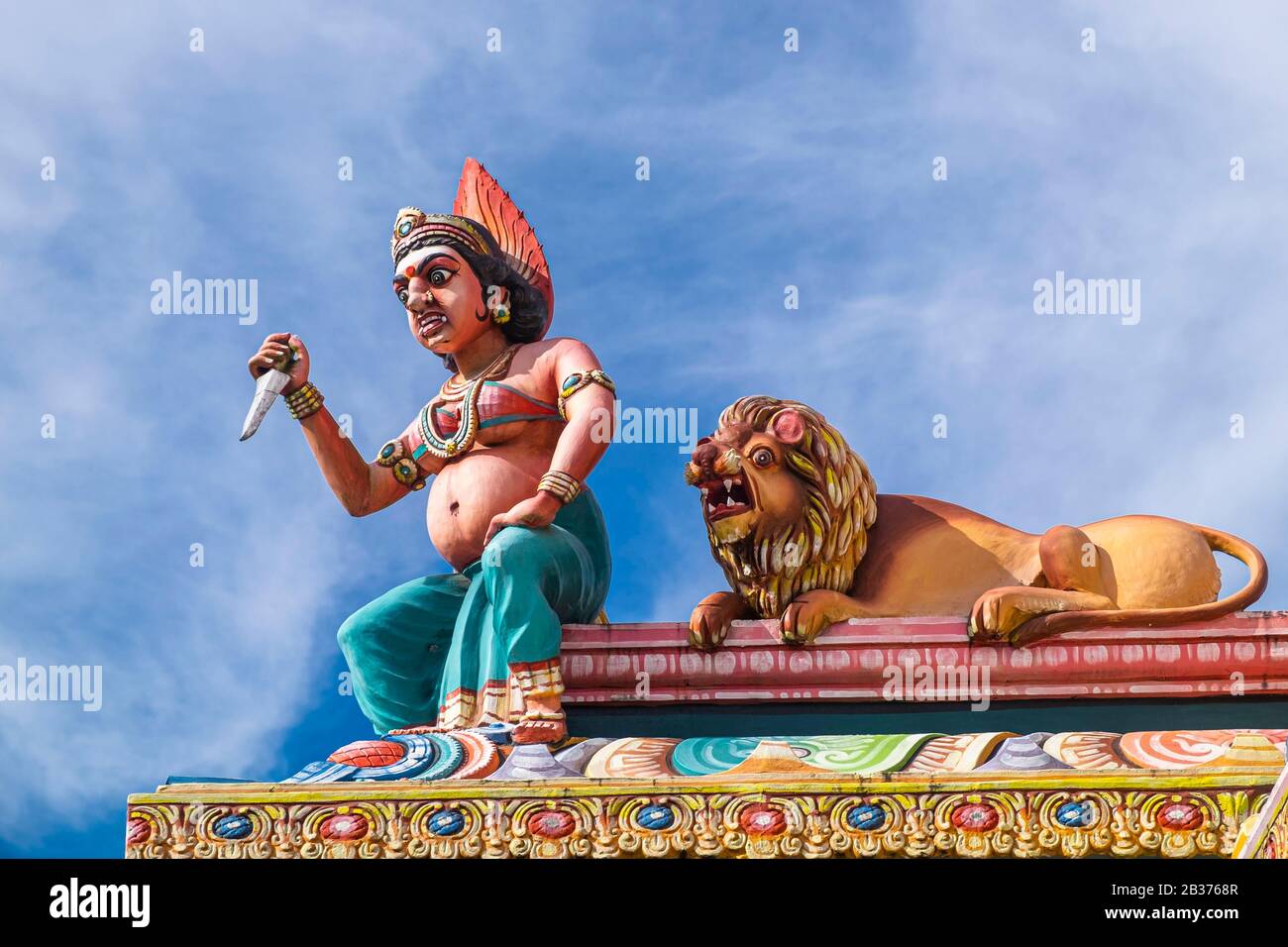 Mauritius, Flacq district, Bon Accueil, Arul Migu Maha Marriaman Thiru ...