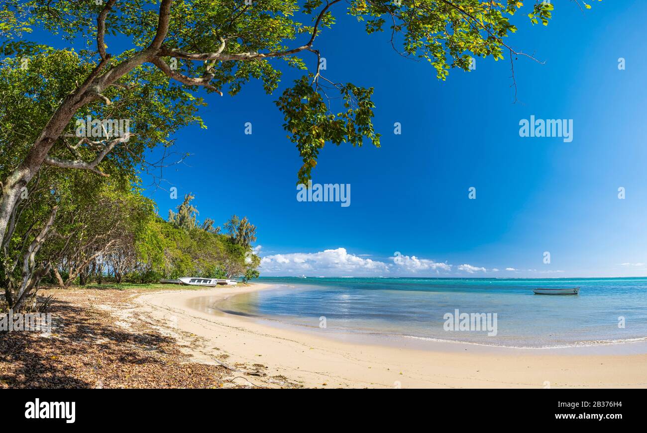 Mauritius, Savanne district, Bel Ombre beach Stock Photo - Alamy
