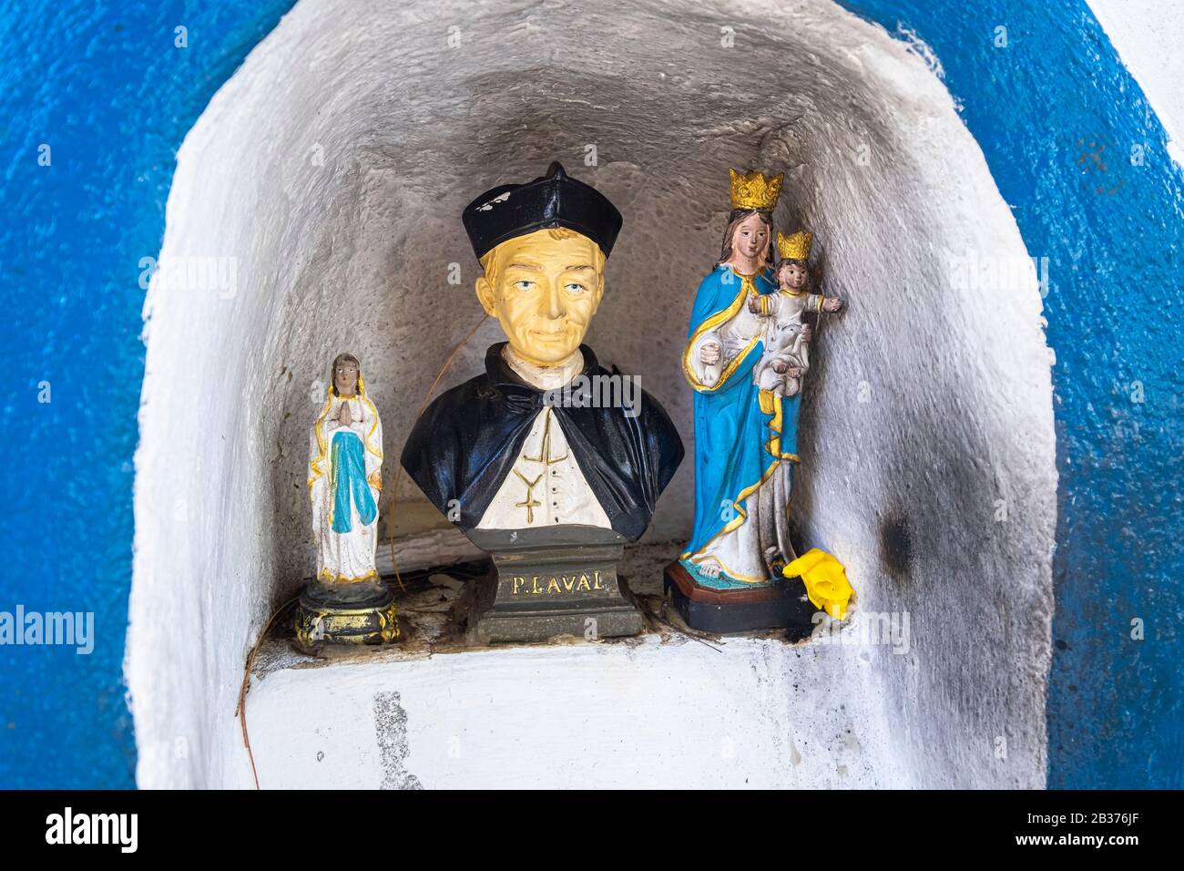 Mauritius, Grand Port district, Mahebourg, tribute to Jacques Désiré ...