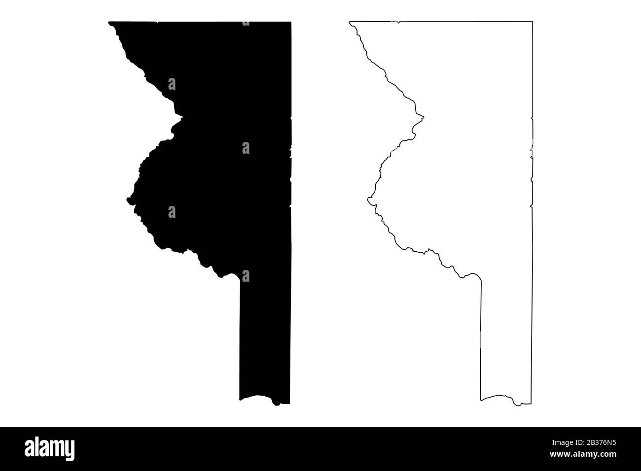 Sumter county map hi-res stock photography and images - Alamy