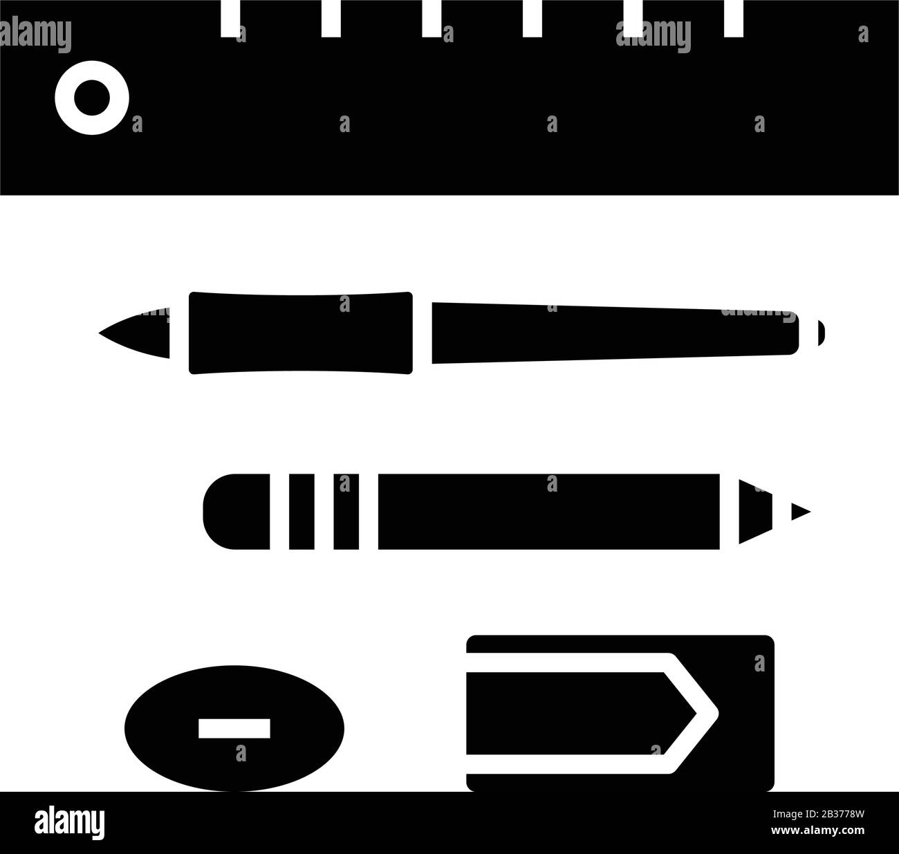 Office symbol Black and White Stock Photos & Images - Alamy