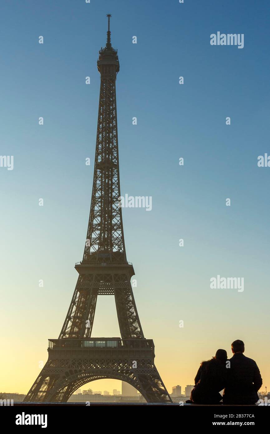 France, paris, district of the Eiffel tower listed as World Heritage by ...