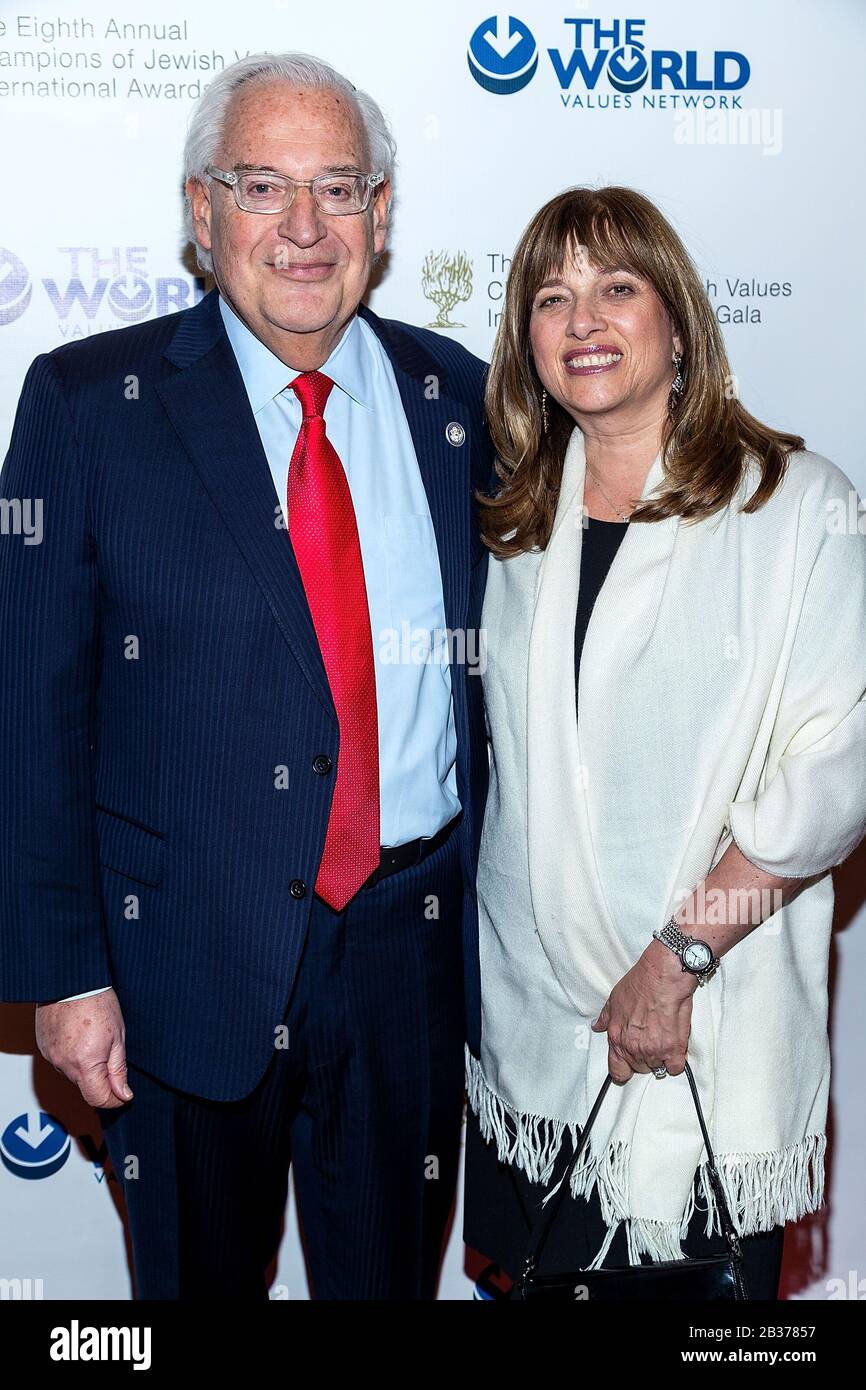 New York, NY, USA. 3rd Mar, 2020. David Friedman, Tammy Deborah Sand at ...