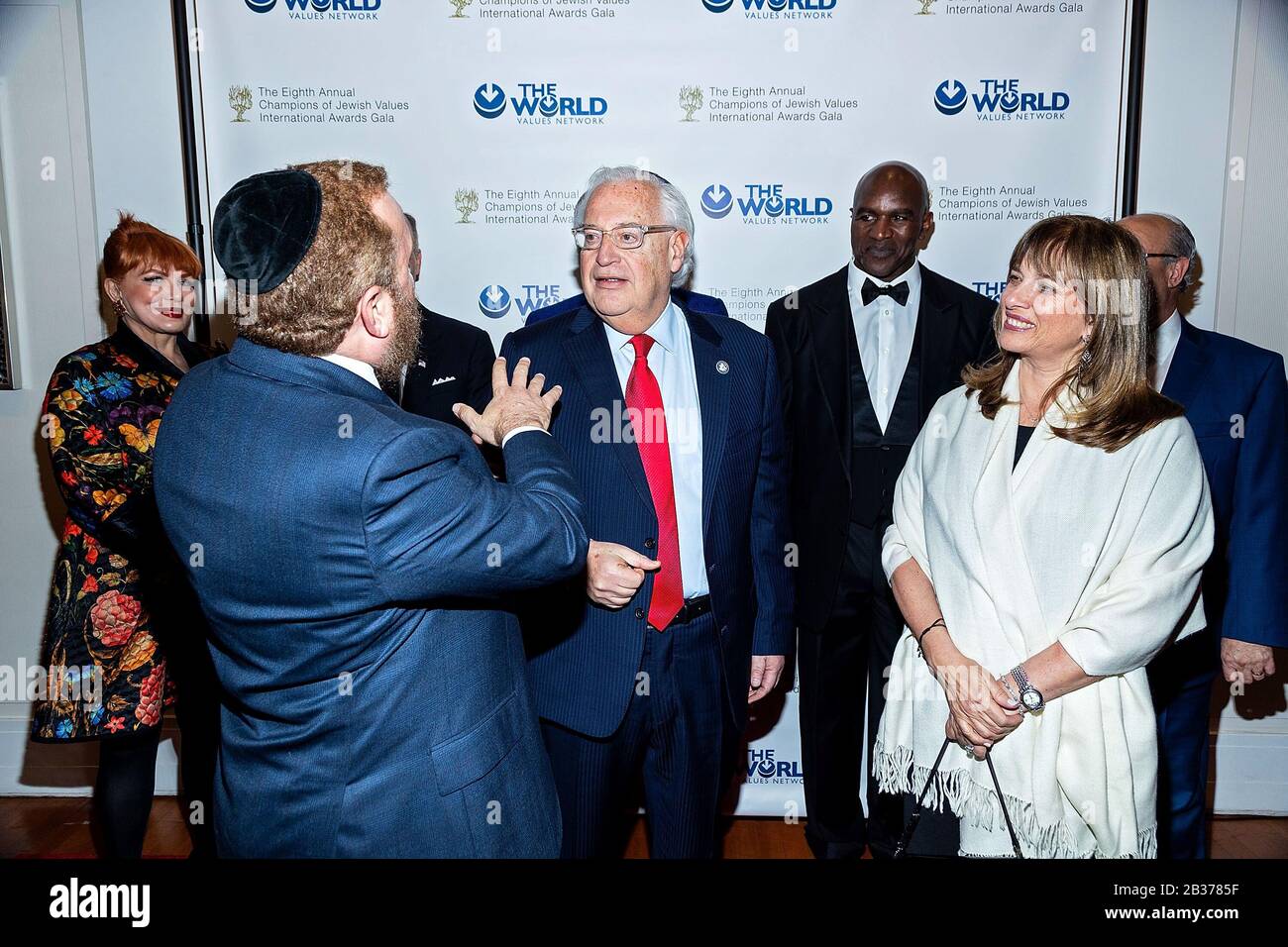 New York, NY, USA. 3rd Mar, 2020. Rabbi Shmuley Boteach, David Friedman ...