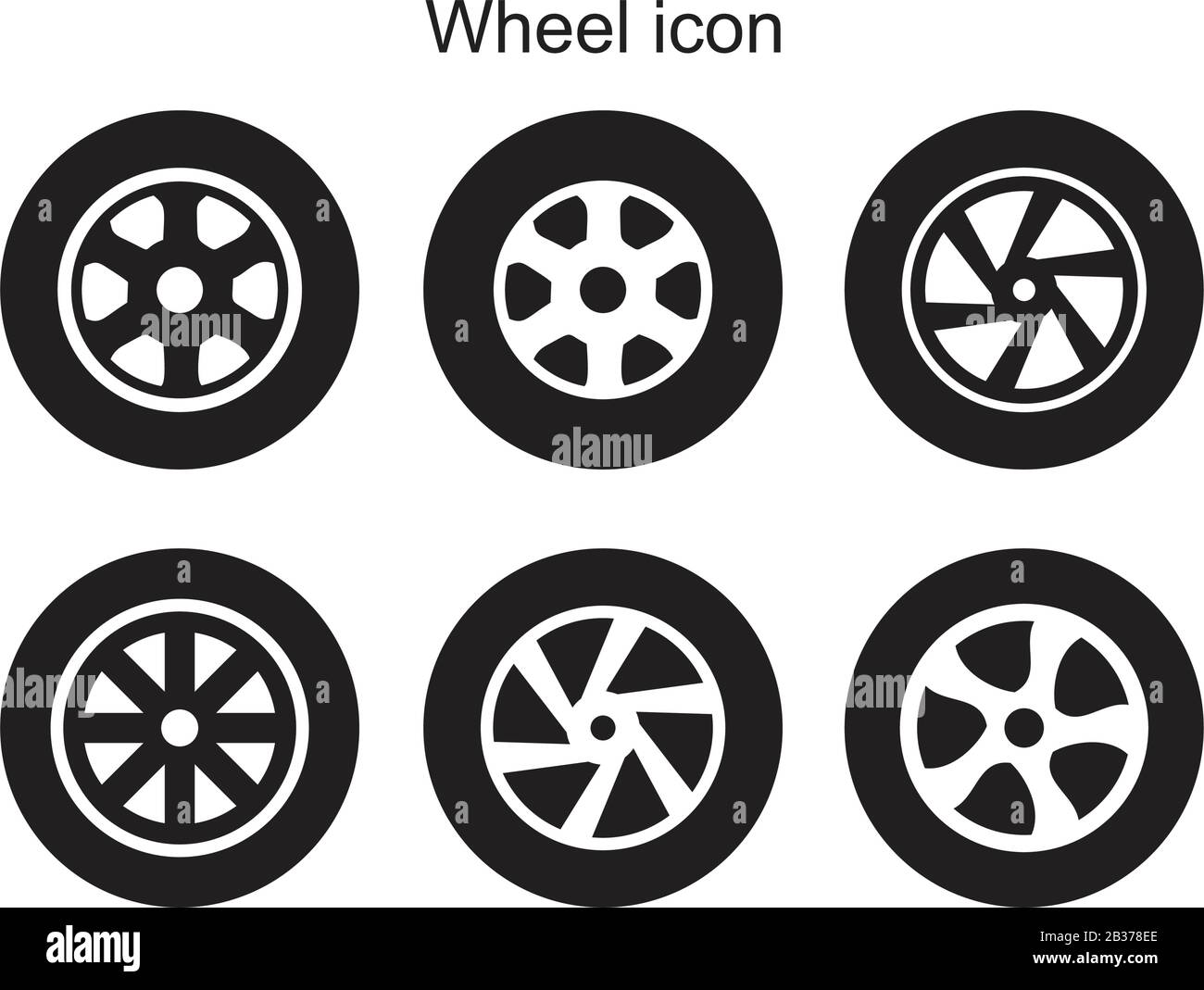 Tire Wheel Vector