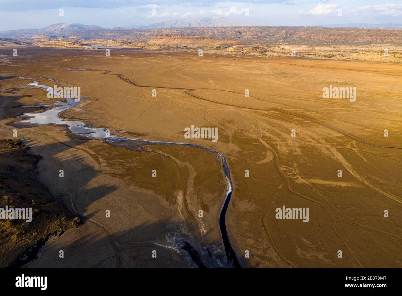 Kenya, Rift valley at the lake Magadi (aerial view Stock Photo - Alamy