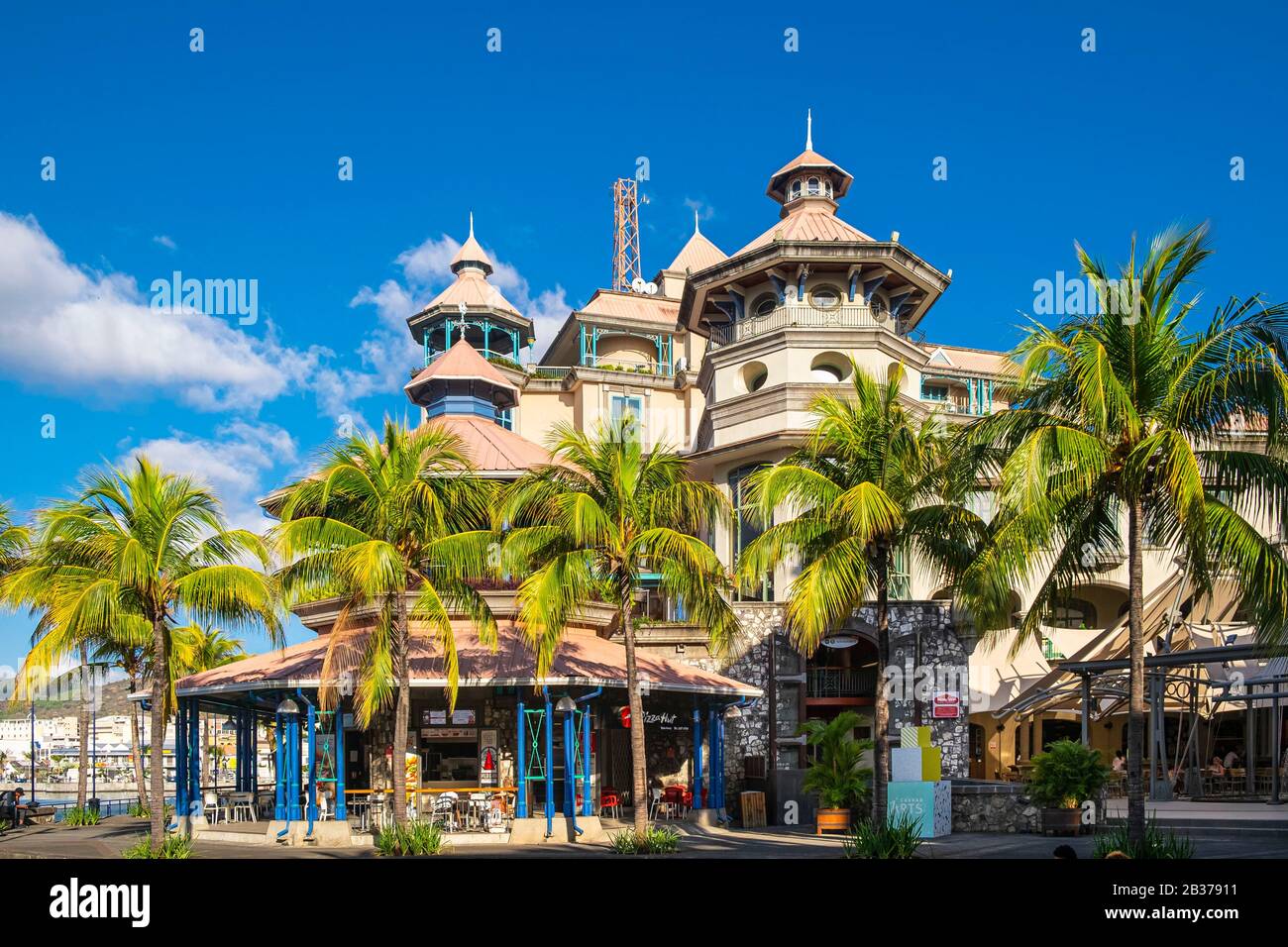Mauritius, Port-Louis district, Port-Louis, Caudan Waterfront, one of ...