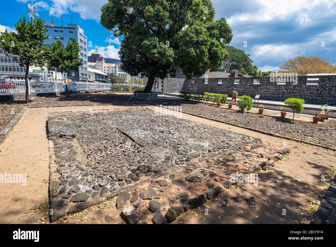 Mauritius, Port-Louis district, Port-Louis, Aapravasi Ghat (UNESCO ...