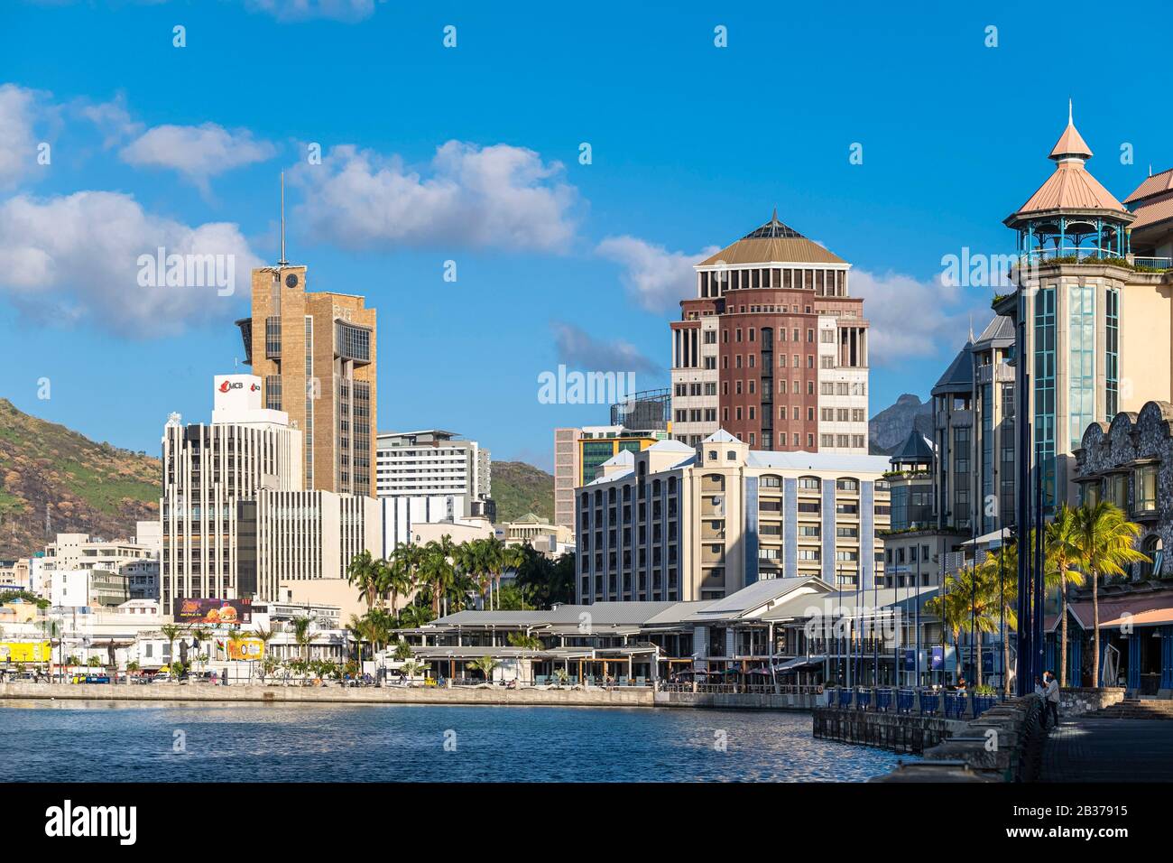 Mauritius, Port-Louis district, Port-Louis, Caudan Waterfront, one of ...