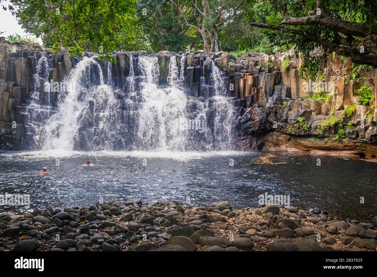 Mauritius, Savanne district, Souillac, Rochester Falls Stock Photo - Alamy
