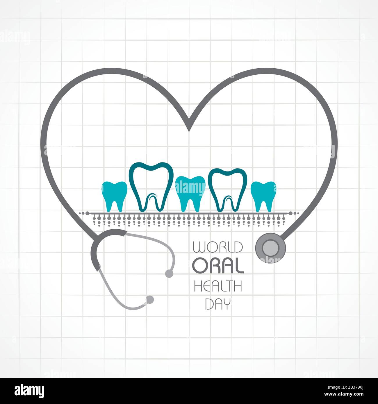 World Oral Health Day design, 20 March ,vector illustration Stock ...