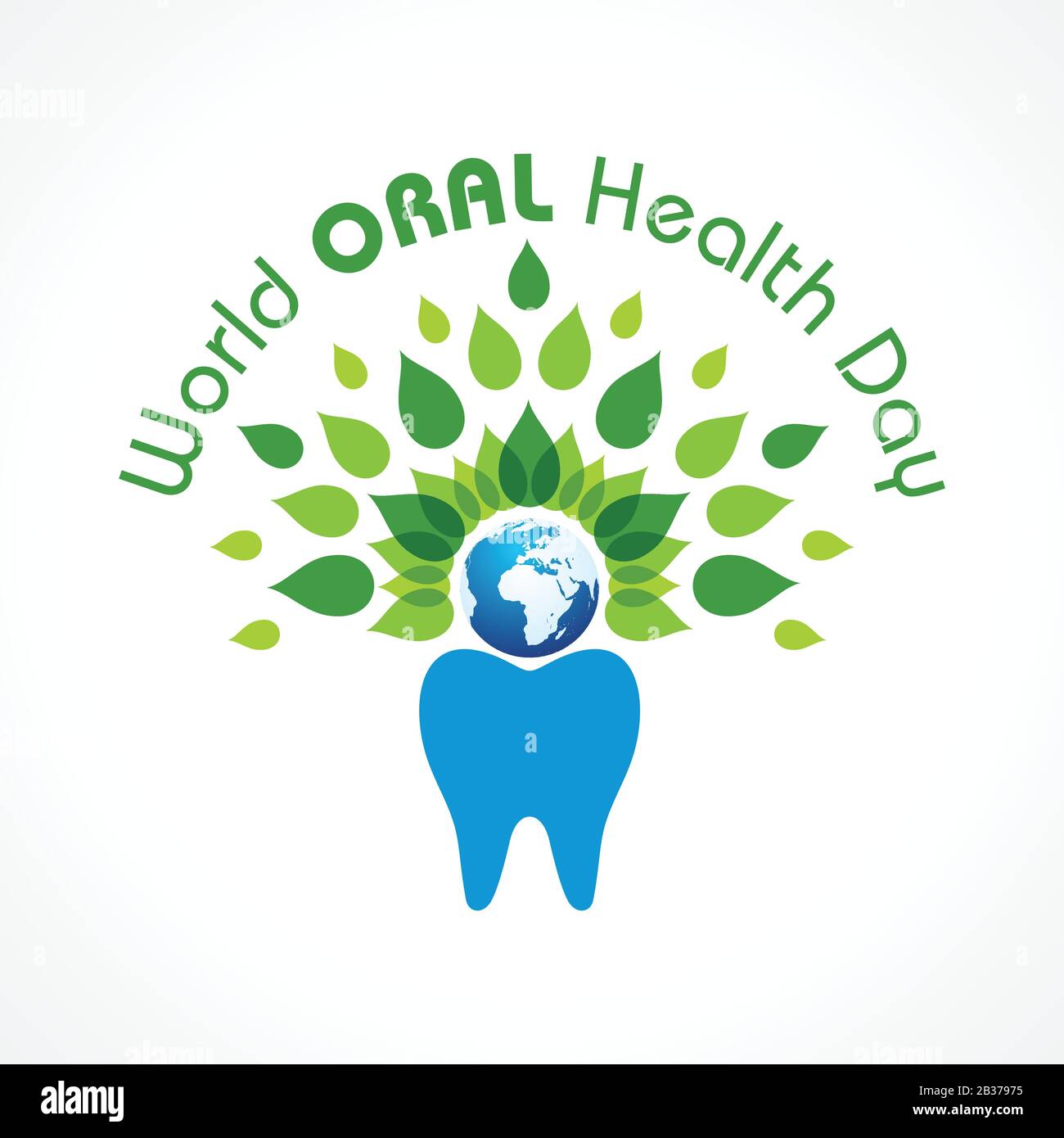 World Oral Health Day design, 20 March ,vector illustration Stock ...