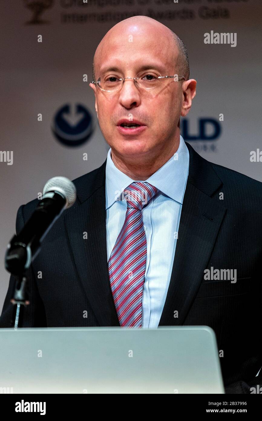 New York, NY, USA. 3rd Mar, 2020. Elisha Wiesel at the Eighth Annual ...